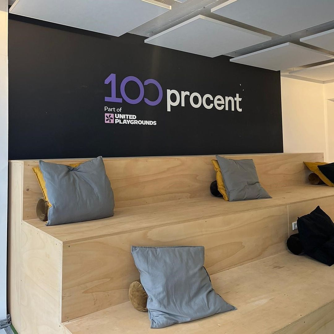 100 Procent - Logo en letters